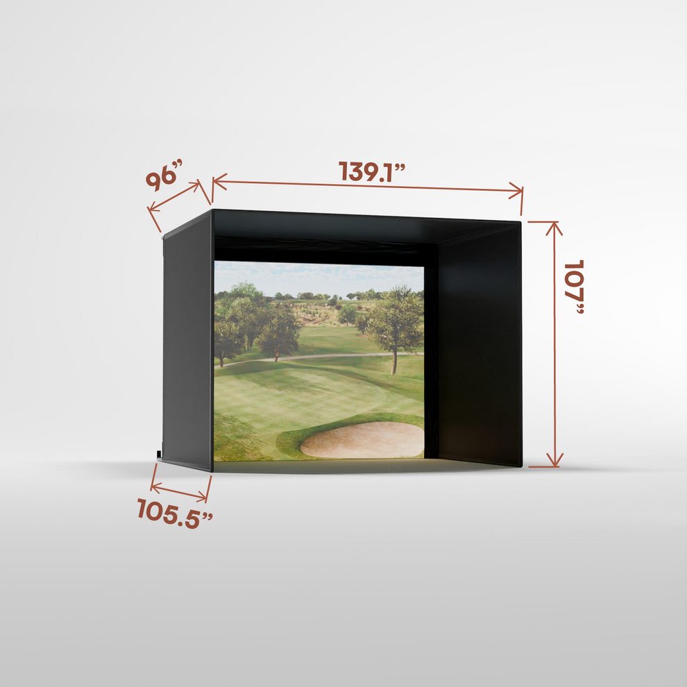 Pro Enclosure: Durable and High-Quality Golf Simulator