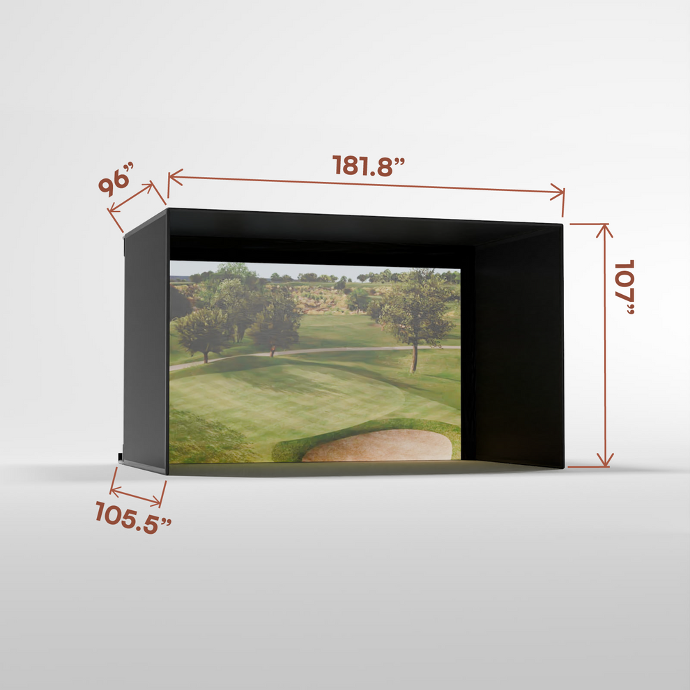Pro Enclosure: Durable and High-Quality Golf Simulator