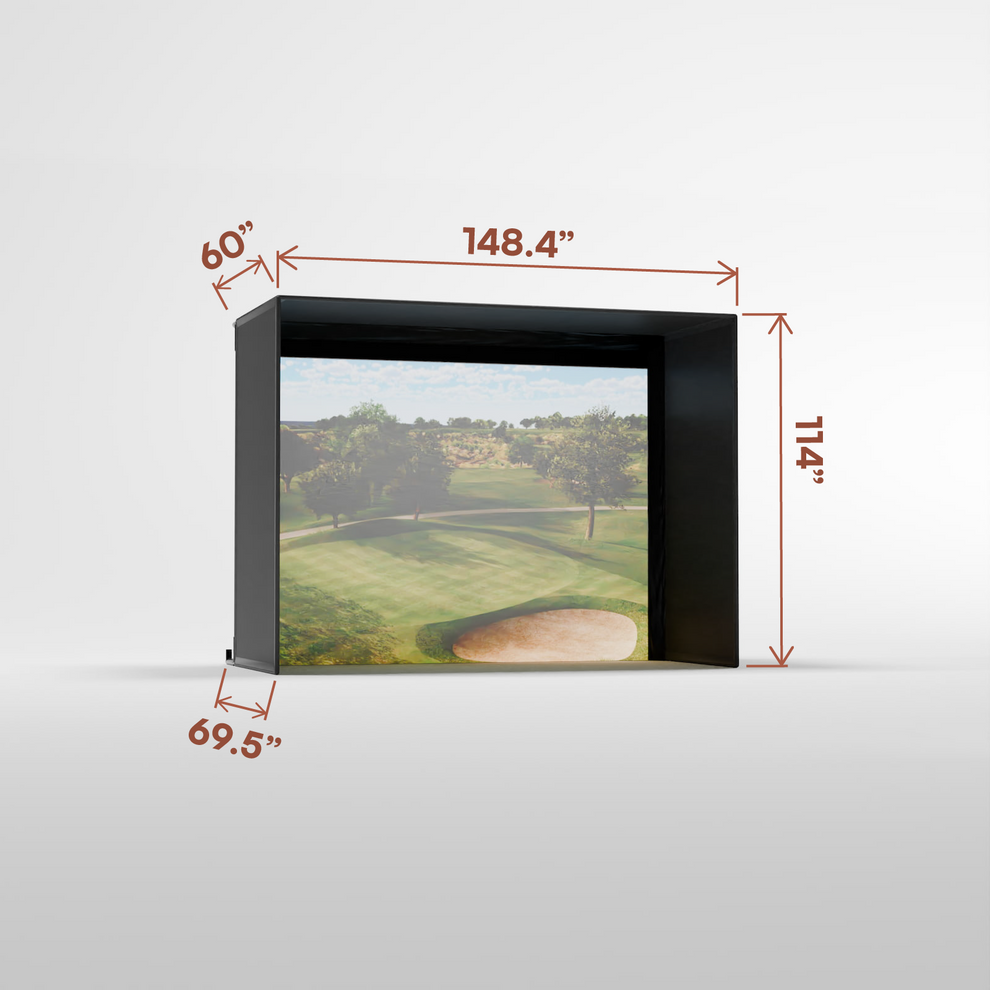 Pro Enclosure: Durable and High-Quality Golf Simulator
